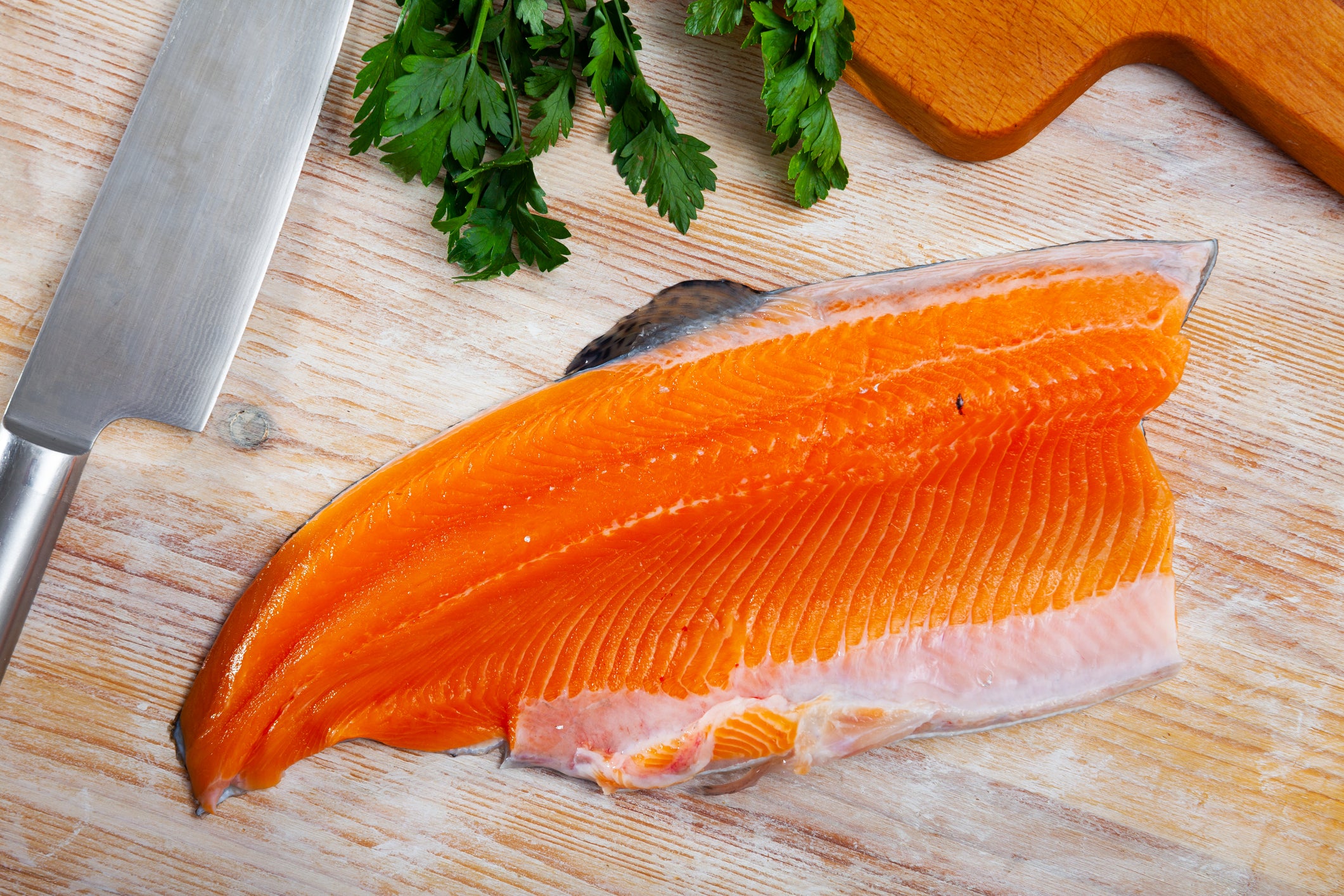 Fresh Steelhead Trout (Baby Salmon) Portions – Nu Age Fish & Meat